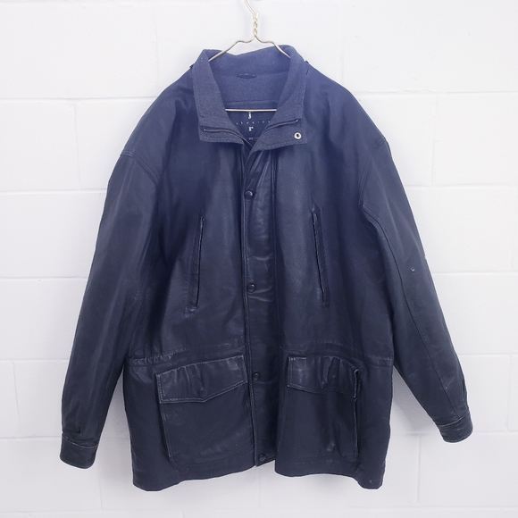 Joshua Ross | Jackets & Coats | Vintage 9s Mens 3xlt Joshua Ross Black ...